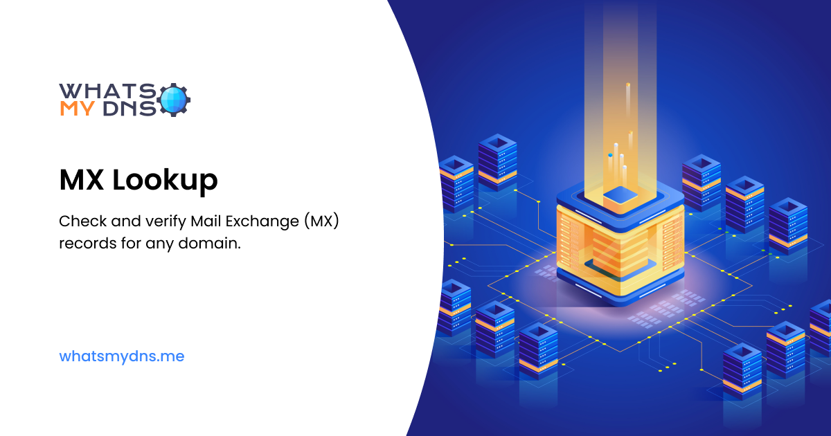 MX Lookup | Check MX Records of Any Domain